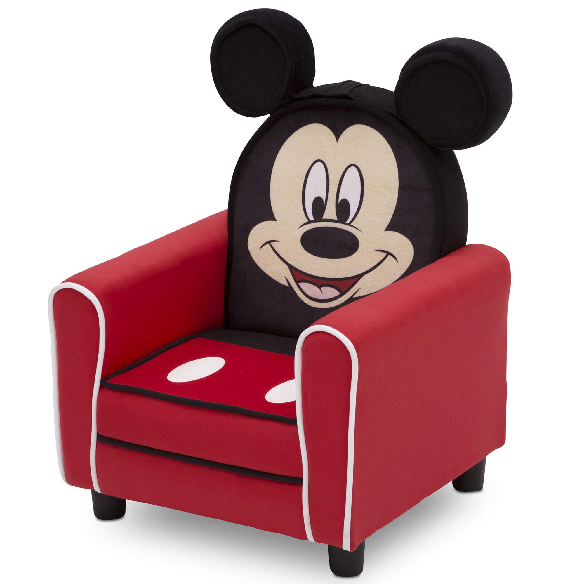 Delta Children Figural Upholstered Kids Chair, Trolls World Tour Poppy