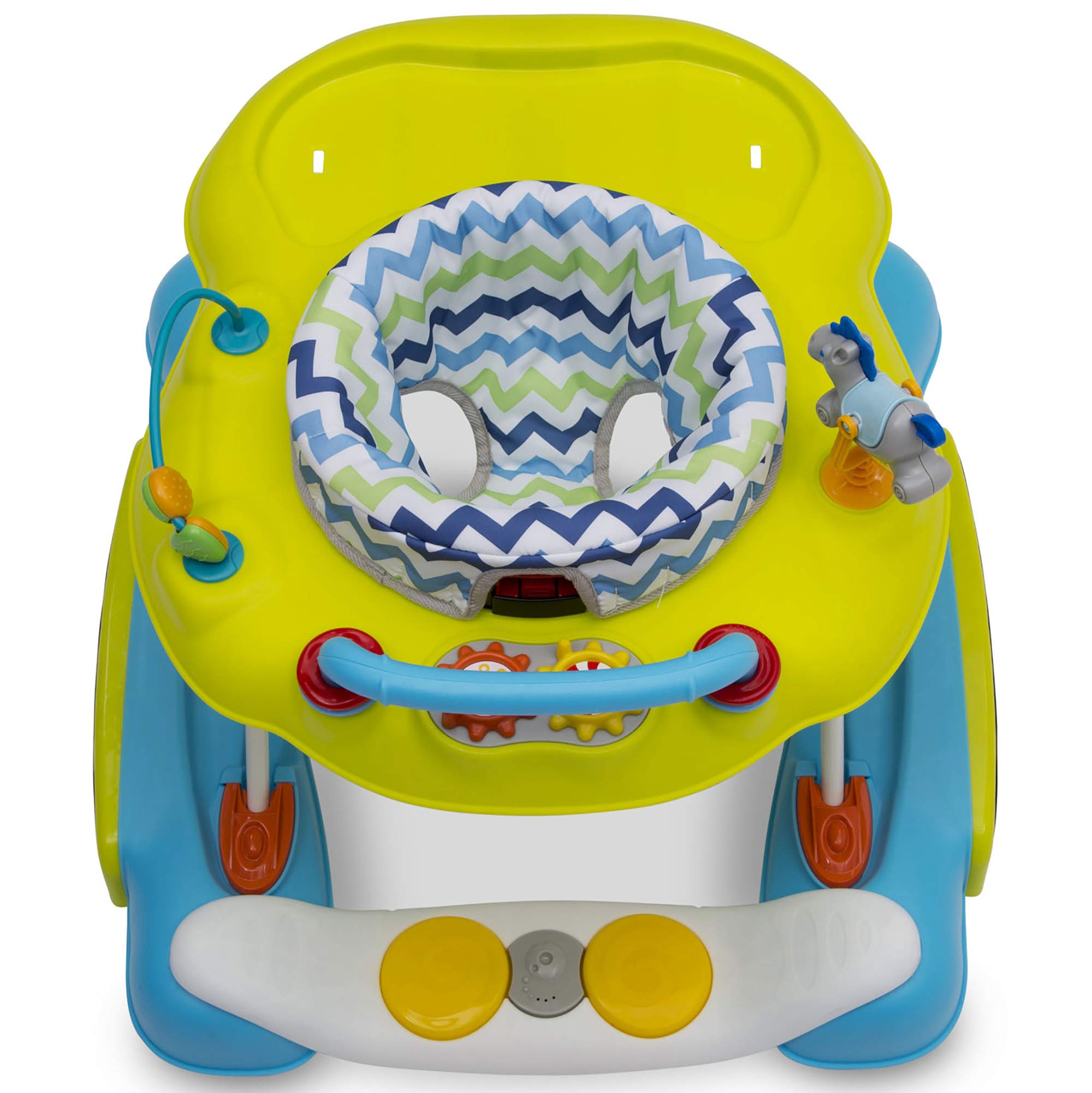Delta Children 4-in-1 Discover & Play Musical Walker, Scribble