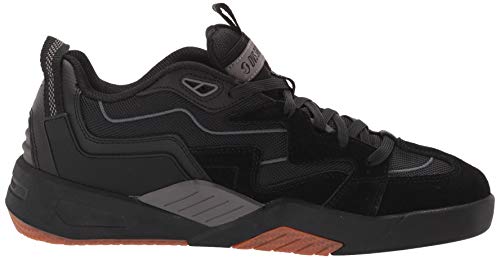 DVS mens Devious Mountain Biking Shoe, Black Charcoal, 8.5 US
