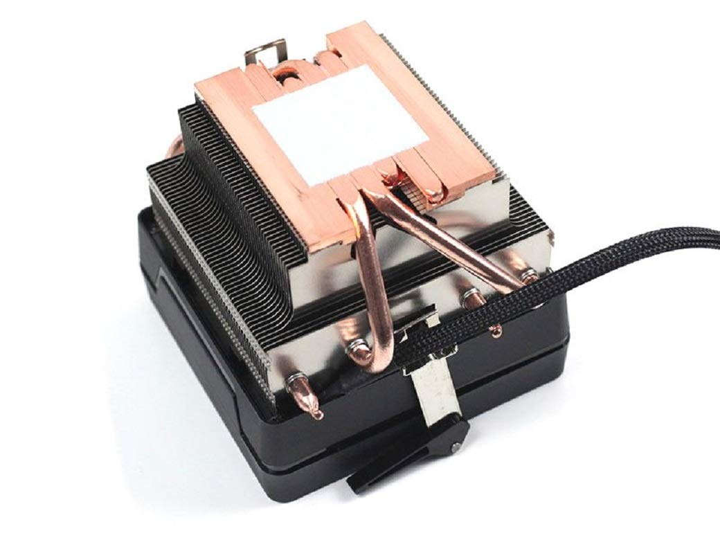 CPU Cooler RGB LED Lighting Aluminum Heatsink Copper Core Base 4-Pin PWM 95mm Fan Pre-Applied Thermal Paste for AMD Socket AM5 AM4 AM3 AM2 Desktop PC Computer - Prism