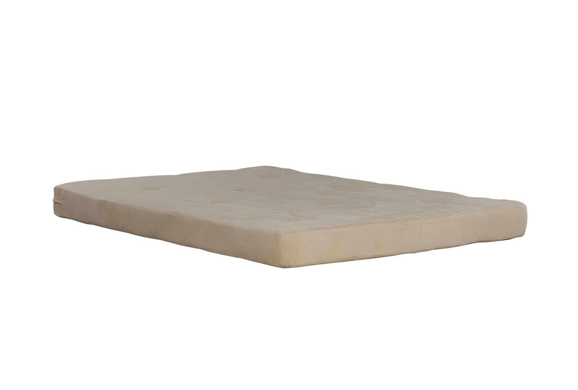 DHP Value 6" Microfiber Futon Mattress, Full, Tan