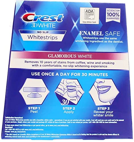 Crest 3D Whitestrips Glamorous White 28 Count (Pack of 2)