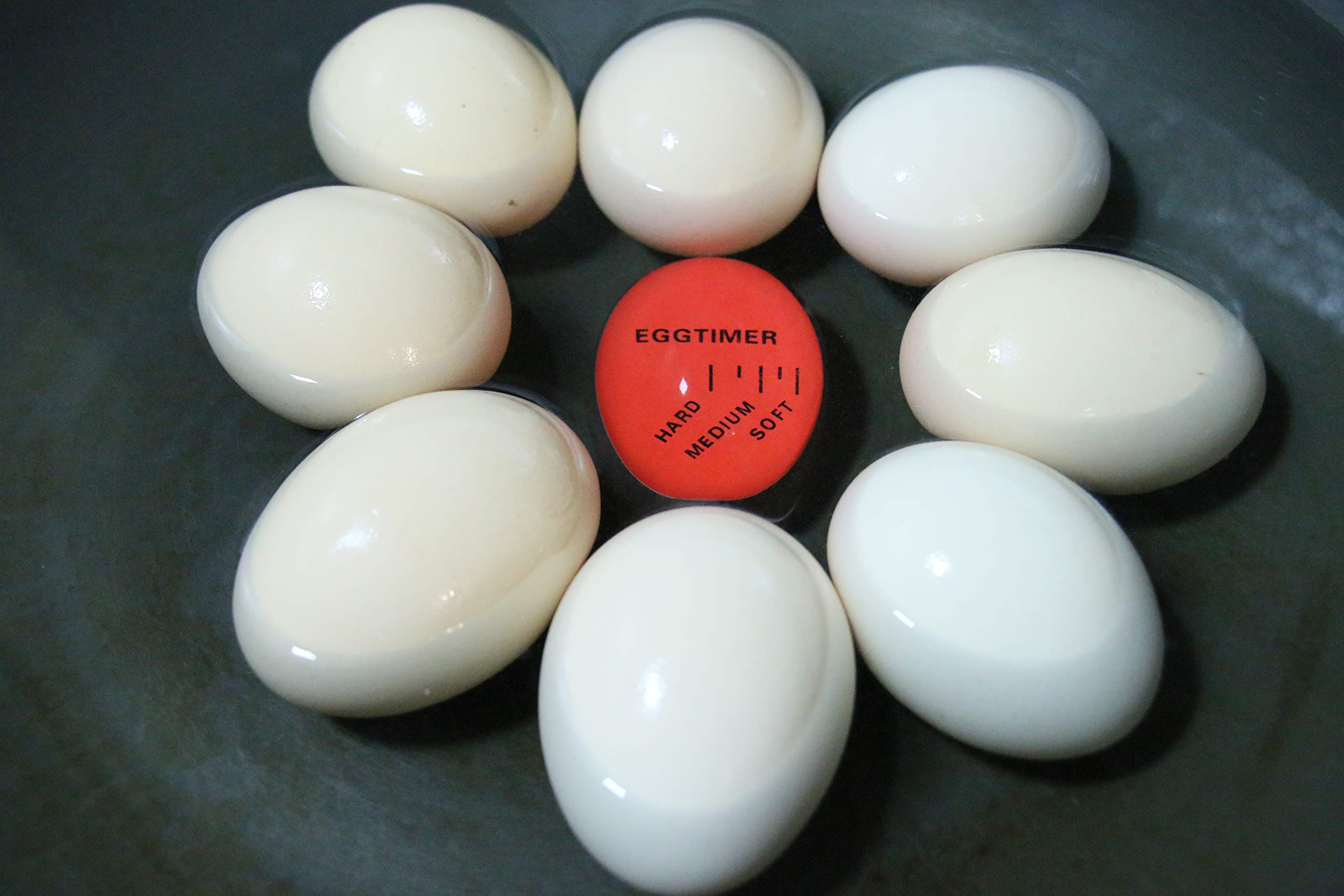 Egg Timer Kitchen Gadget Color Changing Boil Eggs Thermometer,pack of 3