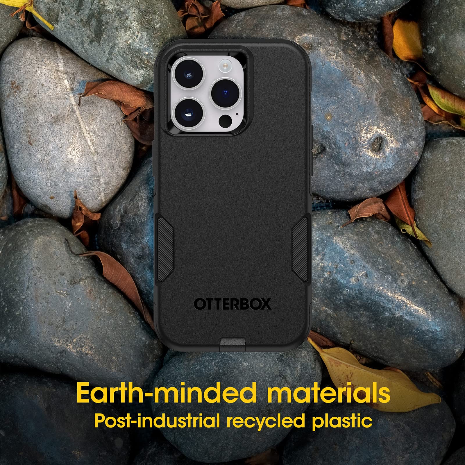 OtterBox iPhone 14 Pro (ONLY) Commuter Series Case - BLACK , slim & tough, pocket-friendly, with port protection