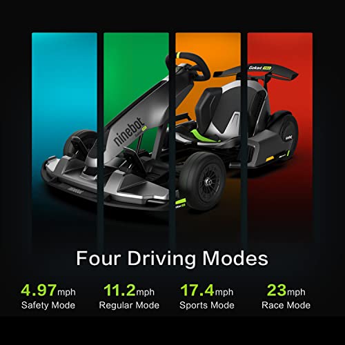 Segway Ninebot Electric GoKart Pro, Outdoor Race Pedal Go Karting Car, Black & Electric Drift Kit, Ride On Toys (Without Ninebot S)