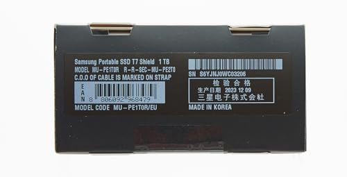 SAMSUNG T7 Shield External 1 TB USB 3.2