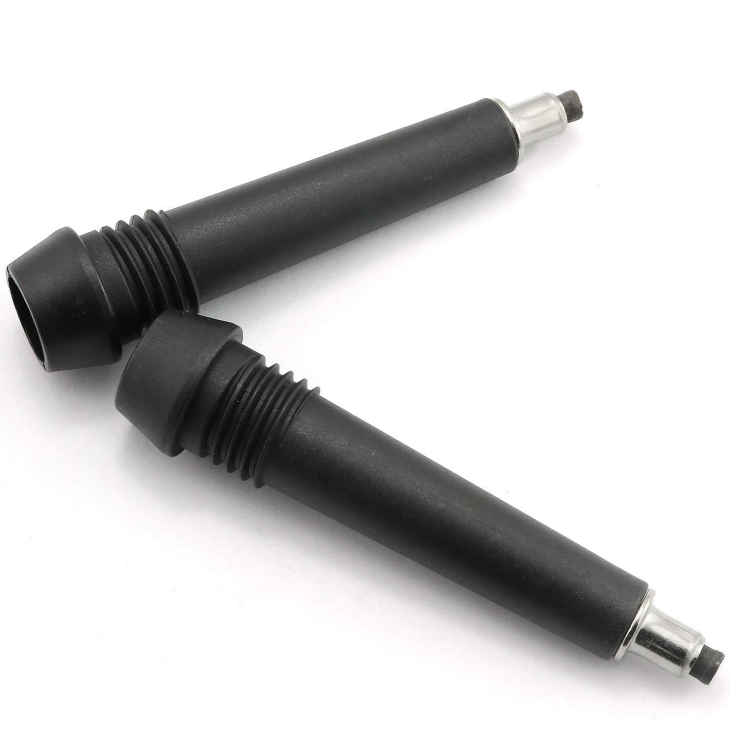 DZS Elec 2pcs Black Cemented Carbide Alpenstock Tip Alpenstock Accessories 8cm