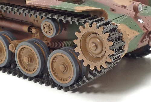 Tamiya -TAM35331 Panzer Japanese Model Hobby Aircraft Construction Kits, 35331, Full Tank with 6 Dolls, Small