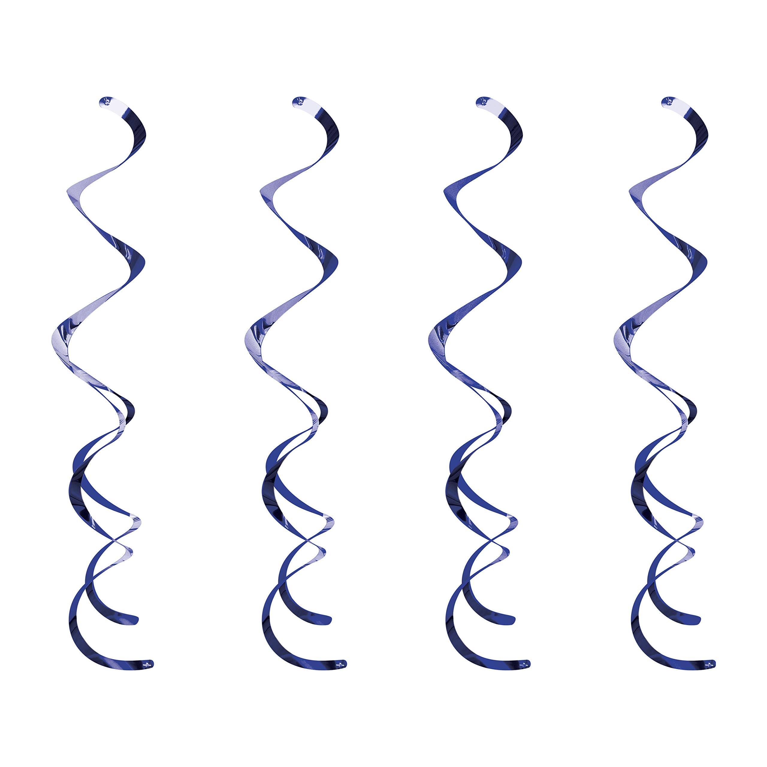 Creative Converting Blue Graduation Dizzy Danglers, Assorted sizes