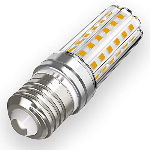 E26 Led Bulb Warm White 3000K,15W LED Candelabra Light Bulbs 150 Watt Equivalent,1500lm,E26 Standard Base Decorative,Decorative Candle,LED Chandelier Bulbs,Non-Dimmable LED 4 Packs