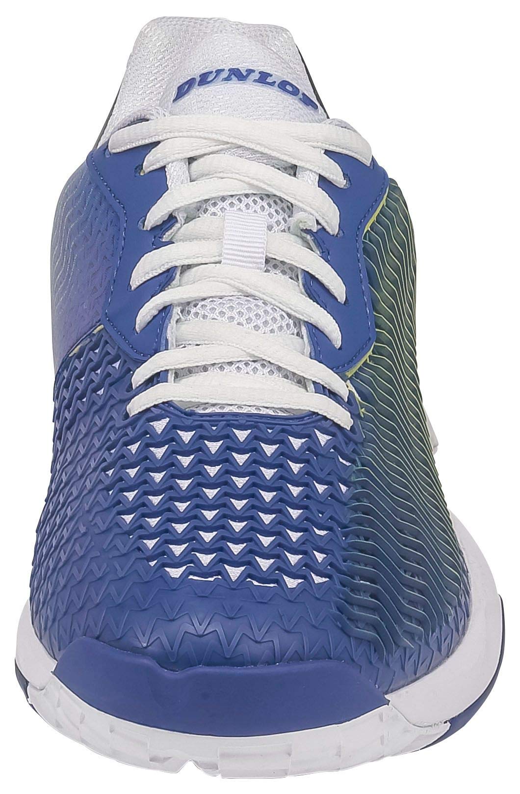 Dunlop Sports Activector Men's Tennis Shoes, Blue/Yellow, Size 11