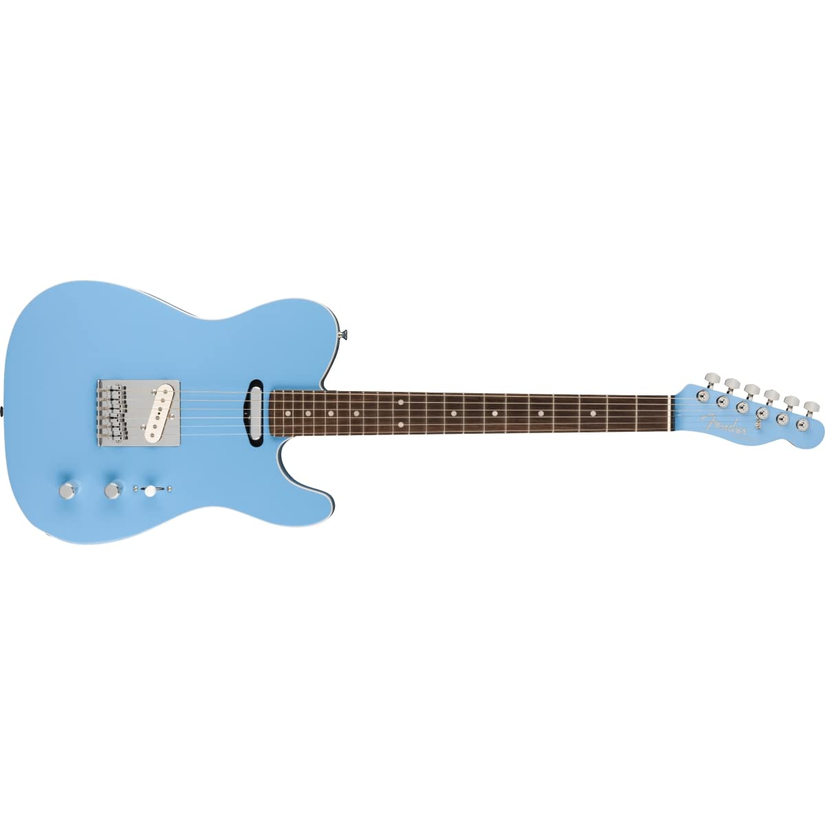 Fender Aerodyne Special Telecaster Electric Guitar, with 2-Year Warranty, California Blue, Rosewood Fingerboard