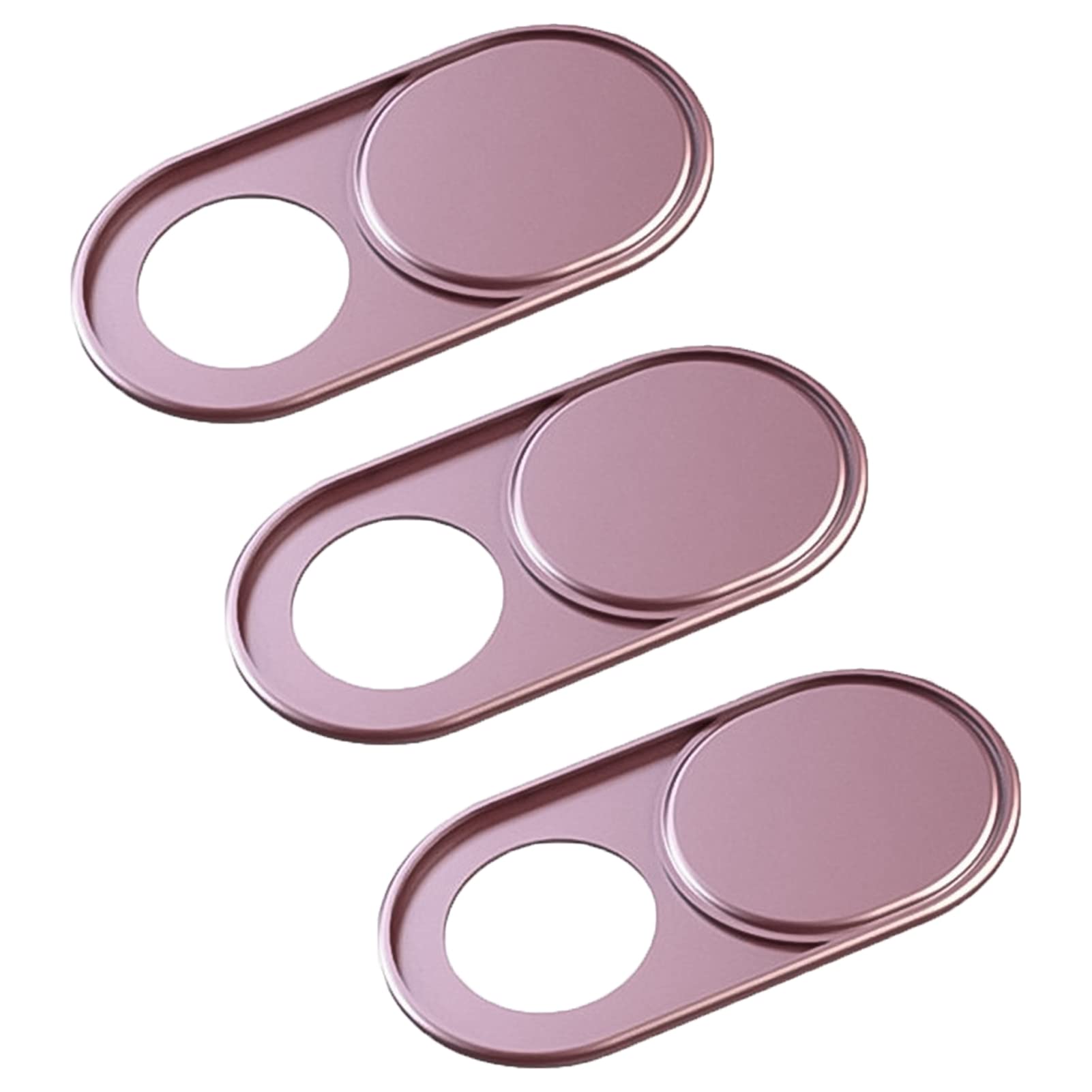 INT'L Flyer Webcam Cover Slide [3-Pack], 0.027 Inch Ultra-Thin Metal Material, Suitable for Laptops, Tablets and Mobile Phones, Refuse Spying, Privacy Protection