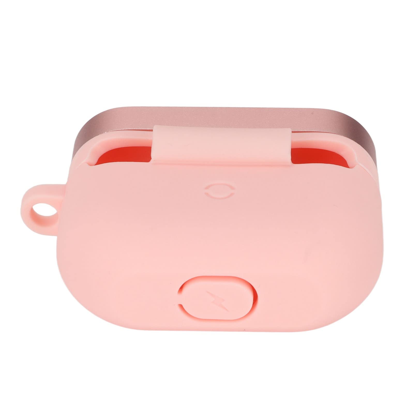 Earbuds Case with Keychain, Full Protective Silicone Earphone Case Cover Scratch Proof Earbud Case Holder with Carabiner for iOS Earbuds (#1)