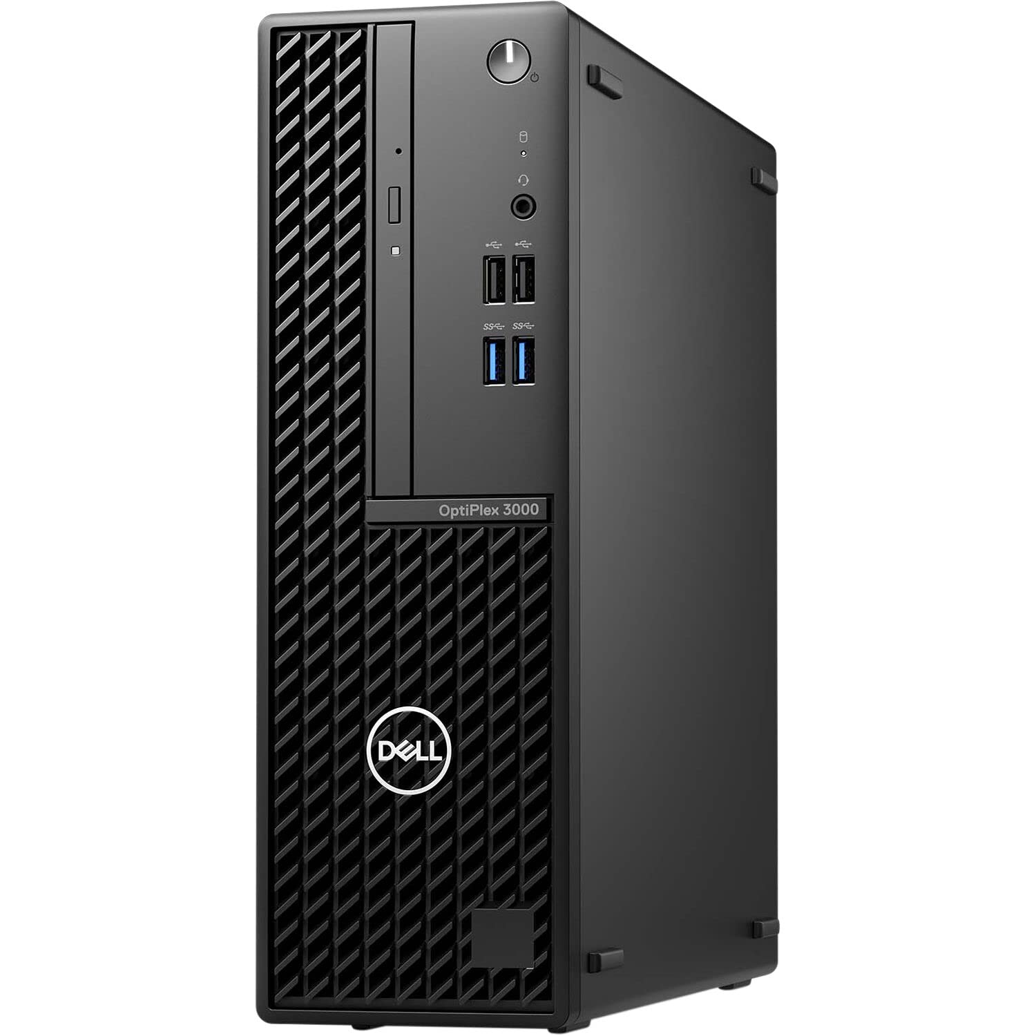 Dell OptiPlex 3000 SFF Small Form Factor Desktop Computer - 12th Gen Intel Core i3-12100 4-Core up to 4.3 GHz CPU, 64GB RAM, 1TB NVMe SSD + 2TB HDD, Intel UHD Graphics 730, DVD-RW, Windows 11 Pro