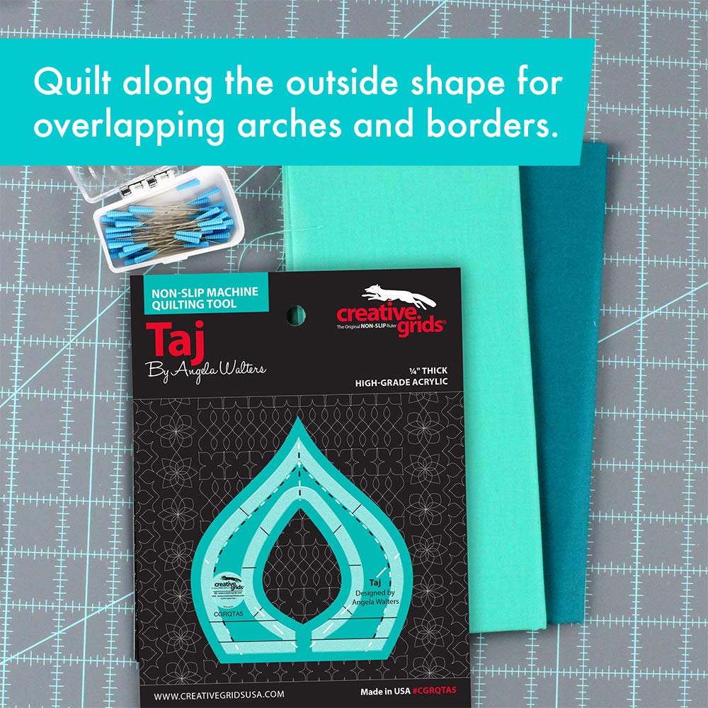 Creative Grids Machine Quilting Tool - Taj - CGRQTA5