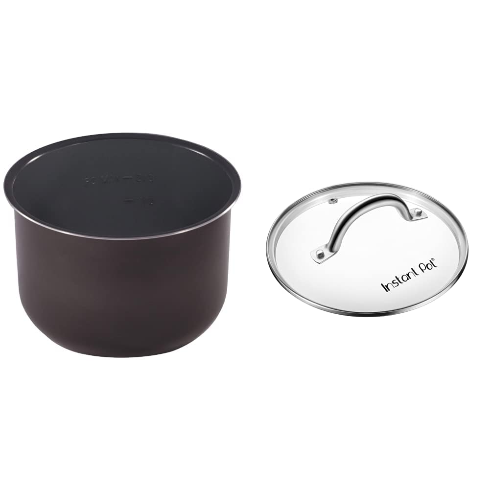 Genuine Instant Pot Ceramic Non-Stick Interior Coated Inner Cooking Pot - 6 Quart