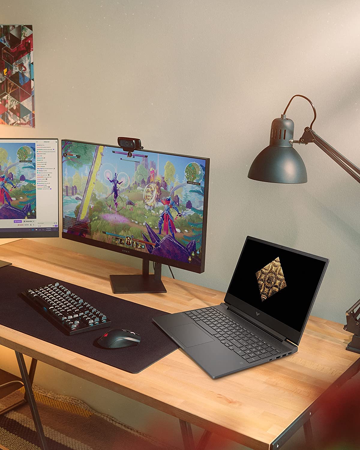 HP 2022 Newest Victus 15.6" FHD IPS Display, AMD Ryzen 7 5800H (8cores) Gaming Laptop – NVIDIA RTX 3050 Ti, Win 11 HDMI 2.1 WiFi 6, Backlit KB, Black, w/Mouse Pad (32GB RAM | 2TB PCIe SSD)