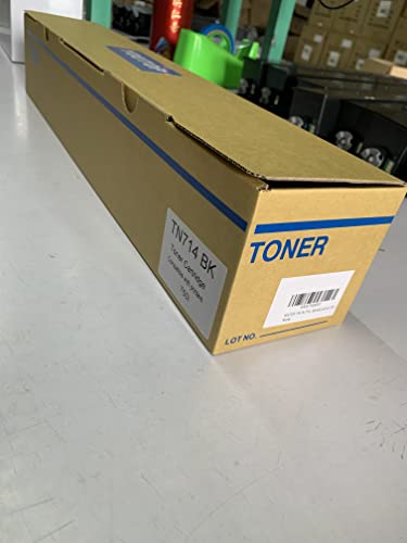 YOUTOP 1PK TN-714 TN714 (ACYP030) Black Toner Cartridge Compatible for Konica Minolta bizhub 750i