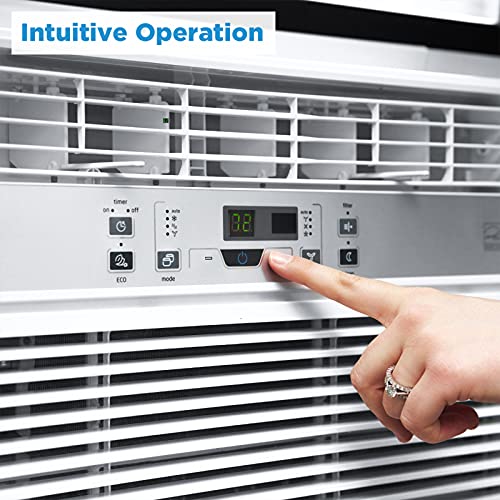 Midea 6,000 BTU EasyCool Window Air Conditioner, Dehumidifier and Fan - Cool, Circulate and Dehumidify up to 250 Sq. Ft., Reusable Filter, Remote Control