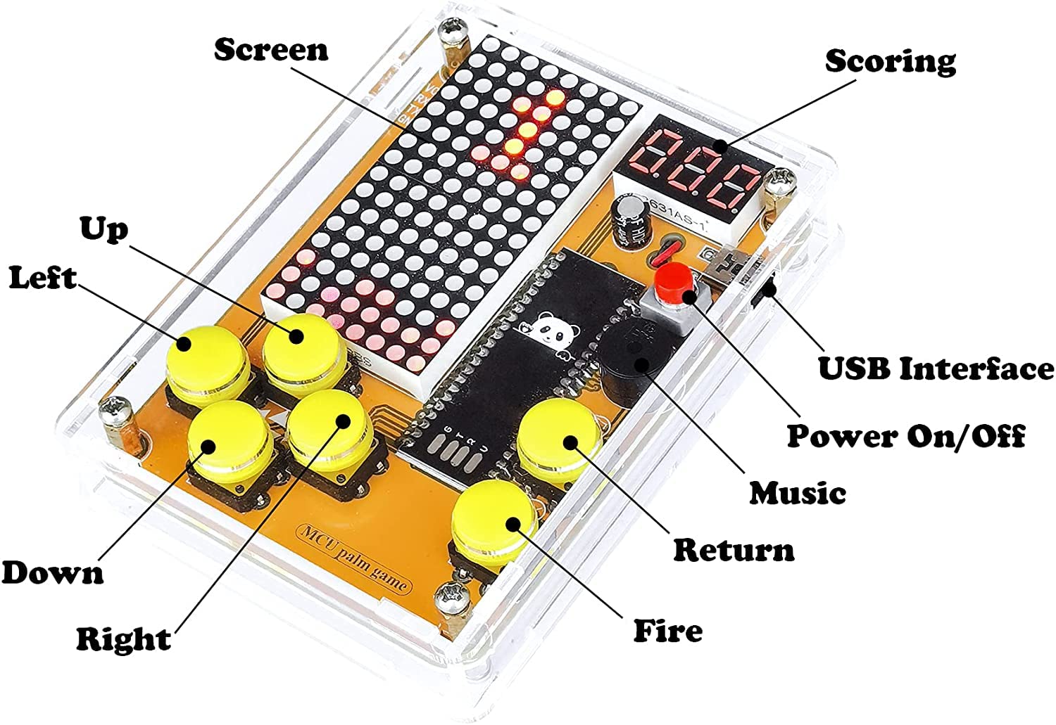 DIY Retro Game Console Soldering Project Kit