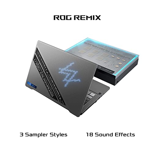 ROG Zephyrus G14 Alan Walker Special Edition Gaming Laptop, 14” 120Hz Pantone Validated WQHD Display, GeForce RTX 3050 Ti, AMD Ryzen 9 5900HS, 16GB DDR4, 1TB SSD, Wi-Fi 6, Windows 10, GA401QEC-K2064T