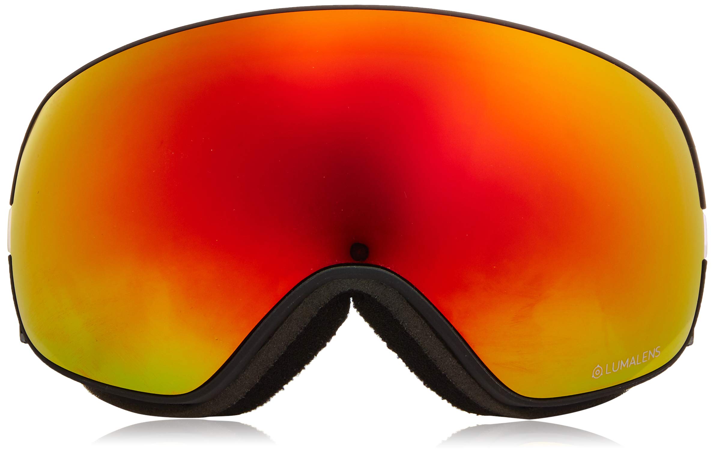 Dragon Alliance X2S Black Snow Goggles for Men/Women, Red Ion