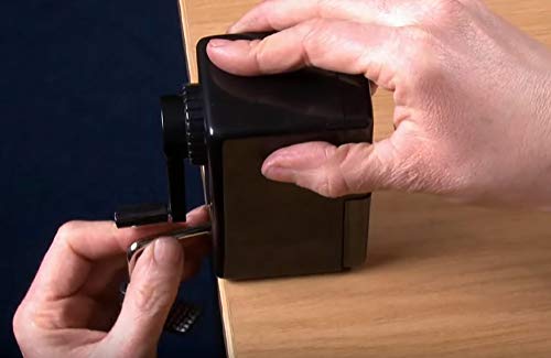 Derwent Super Point Mini Manual Pencil Sharpener (2302000), Black