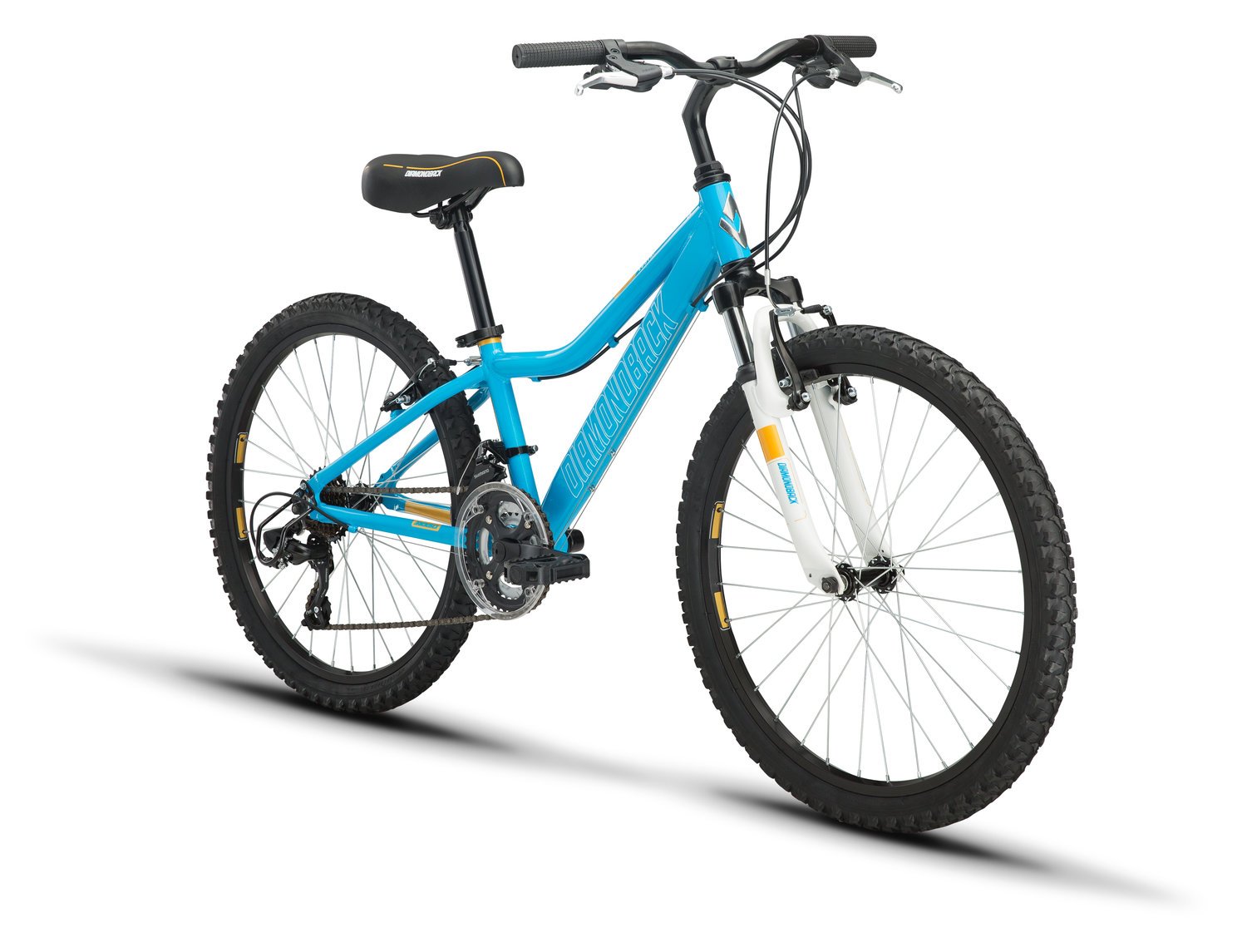 Diamondback Bicycles Lustre 24 Youth Girls 24" Wheel Mountain Gike, Blue