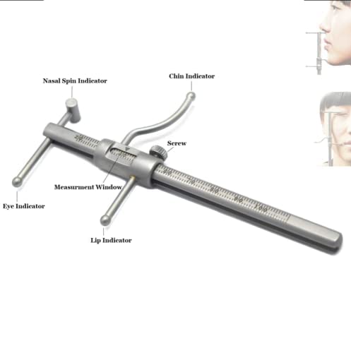 MEDSPO Professional Dental Orthodontic Gauge | Bracket Height Moveable Adjustable Locator | Positioning Measuring | Dentist Lab Measuring Instruments (Dental Venus Apollo Gauge)