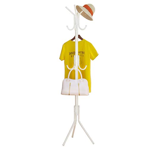 Coat Racks Coat Racks with Hooks Coat Stand Free Standing Coat Tree Clothes Hanger Hat Stand for Hallway Bedroom Home Office 175cm