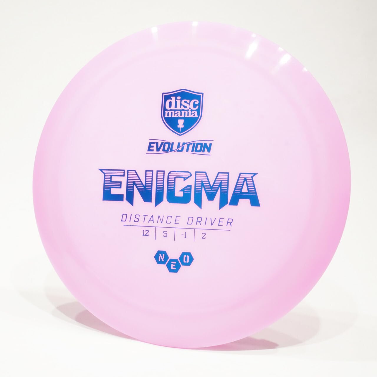 Discmania Evolution Enigma (Neo) Driver Golf Disc, Pick Weight/Color [Stamp & Exact Color May Vary] Yellow 170-172 Grams