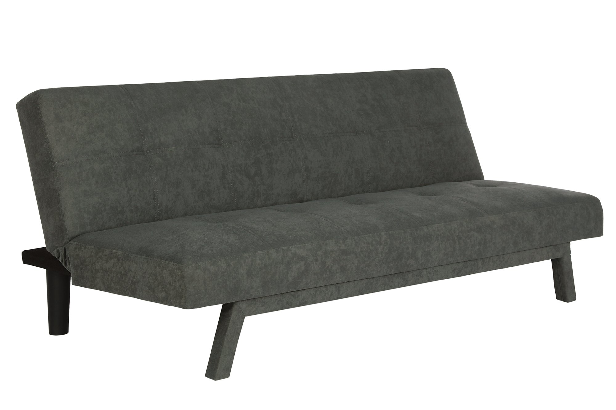 DHP Austin Futon, Grey Microfiber, Gray