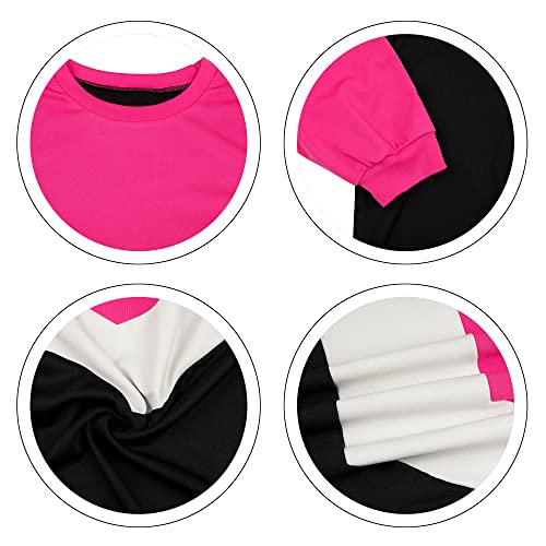 EOSIEDUR Women's 2 Piece Outfits Zip Top Jacket and Elastic Waistband Pant Women Sweatsuit Tracksuit Sets, Black L