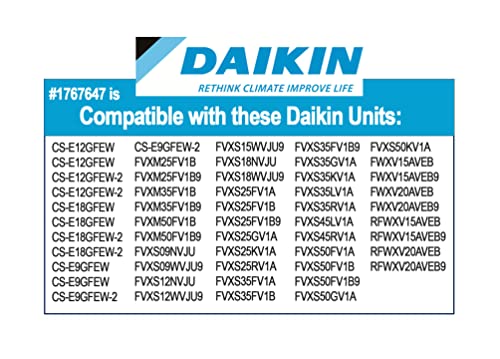 Daikin 1767647 Screen and KAF970A46 Photocatalytic Filters with 1597259 Frames Mini Split Filter Combo