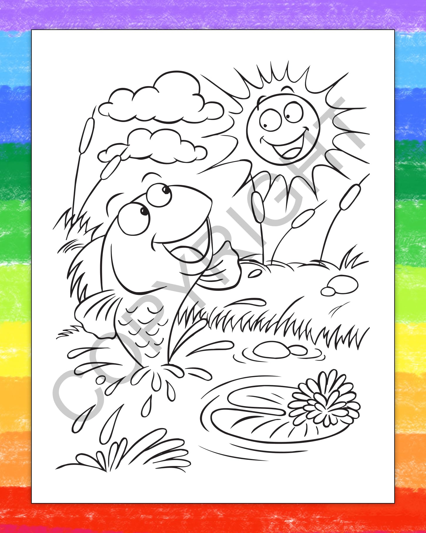 ZOCO - It's Spring - Springtime Friends - Kids Educational Coloring Books (25 Bulk Pack, Without Crayons) - Handout for Students Ages 4-8 - Games, Puzzles, Activities for Kids