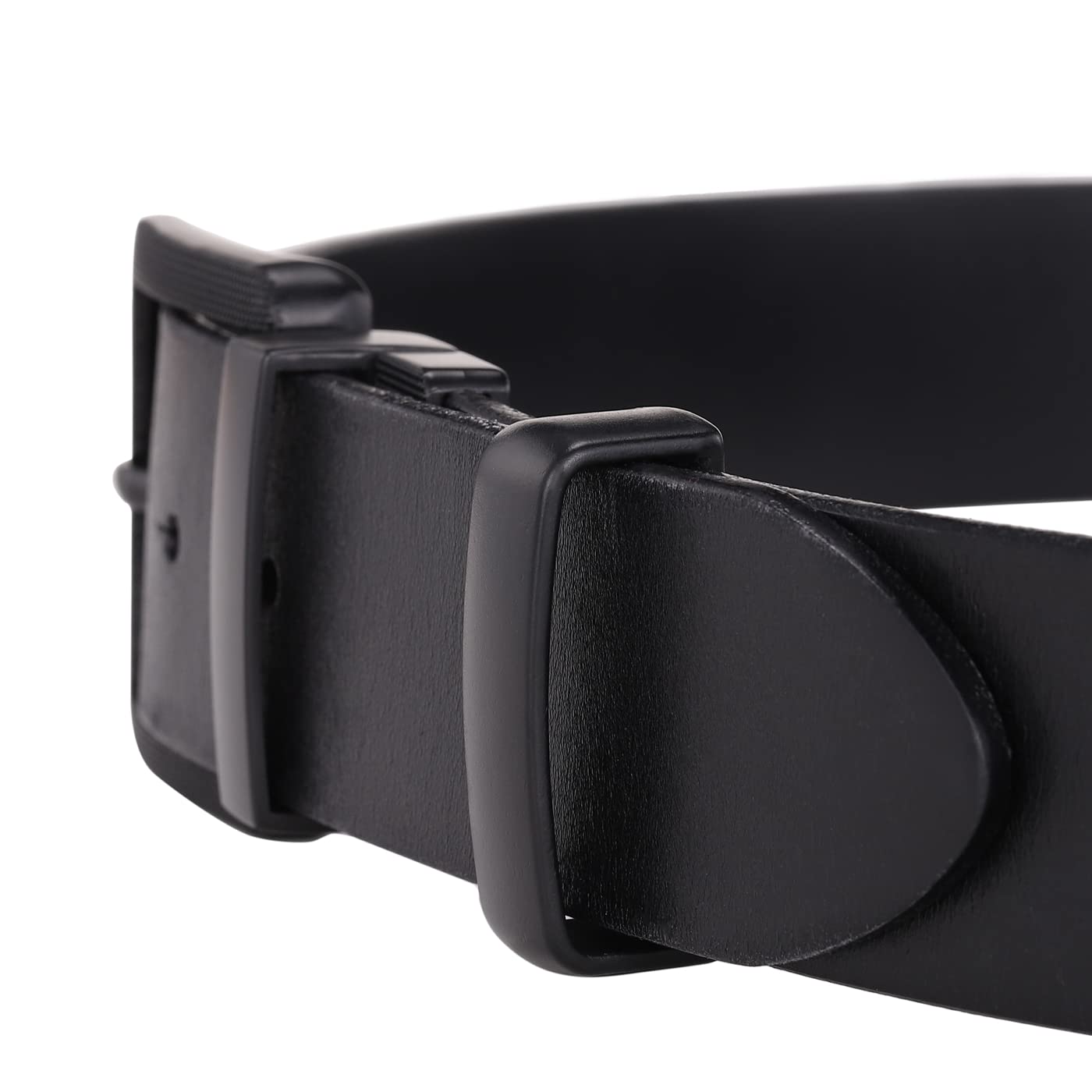 DJCAIZYY Black Belt Keeper 1 1/2" (40mm) Anti-slip Belt Loop Men's Belt Buckle Accessories