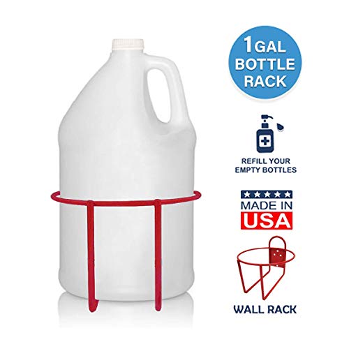 TCD Parts - Wall Rack for 1 Gallon Bottle (Red)