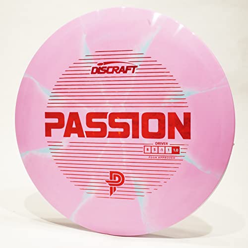 Discraft Paige Pierce Passion (ESP) Fairway Driver Golf Disc, Pick Your Disc 173-174G Pink and Blue Swirl