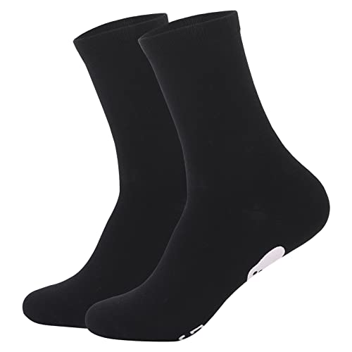 Funny Luminous Letter Printe Mmonogrammed Socks Sports Mid Calf Socks Socks for Men Size 9-11