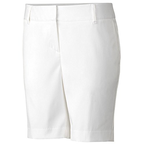 Cutter & Buck Women's Moisture Wicking, 50+ UPF, Sage Short with Pockets, White, 8