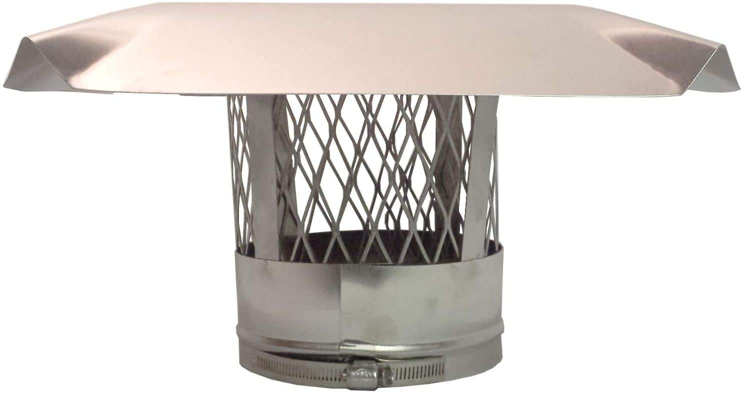Rockford Chimney Supply 316 Stainless Steel Flexible Chimney Liner Insert Kit, 3 Inch x 20 Feet