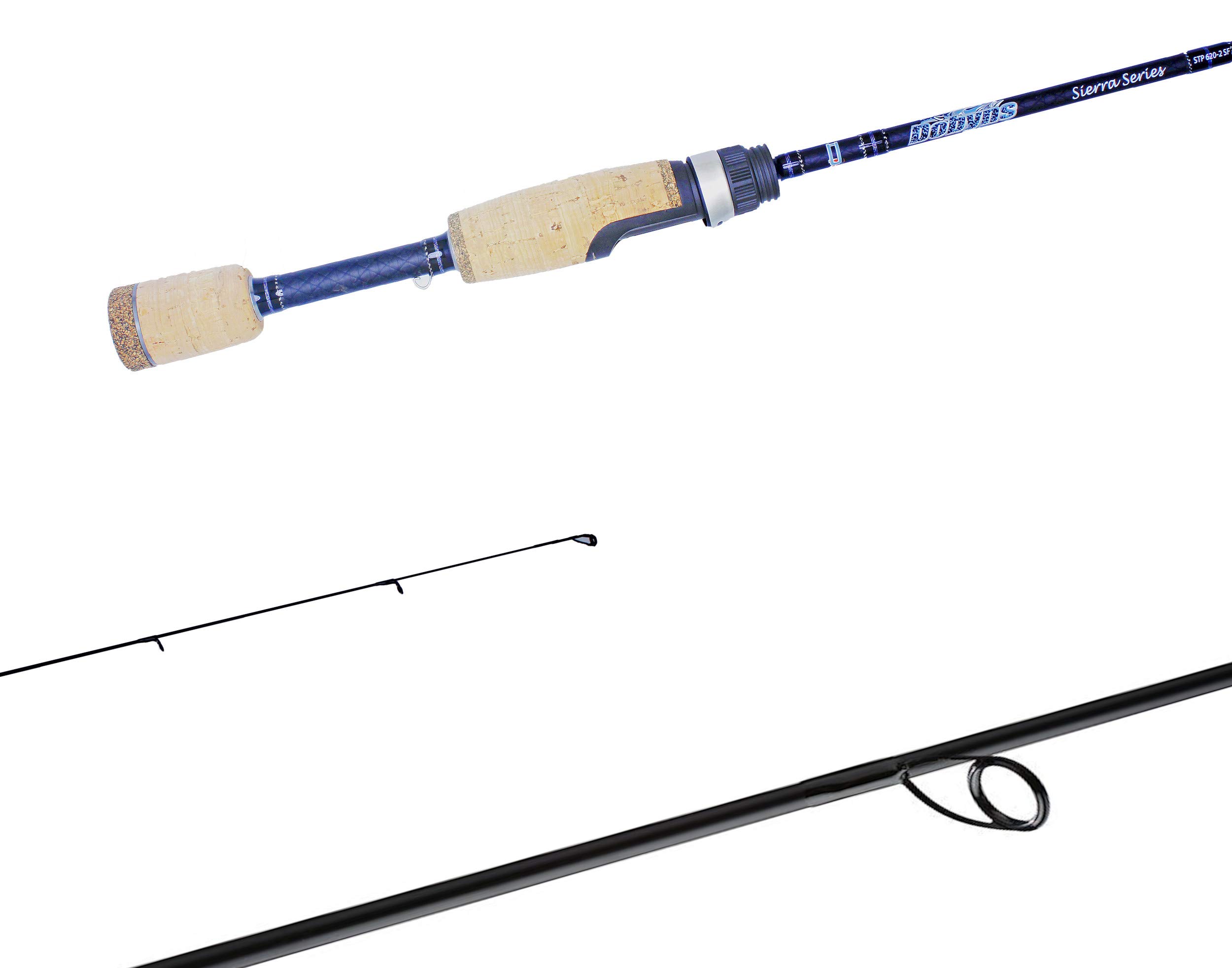 Dobyns Rods Sierra Trout & Panfish Series Spinning Rods - 7 feet - Ultra Light - Fast, 1-Piece