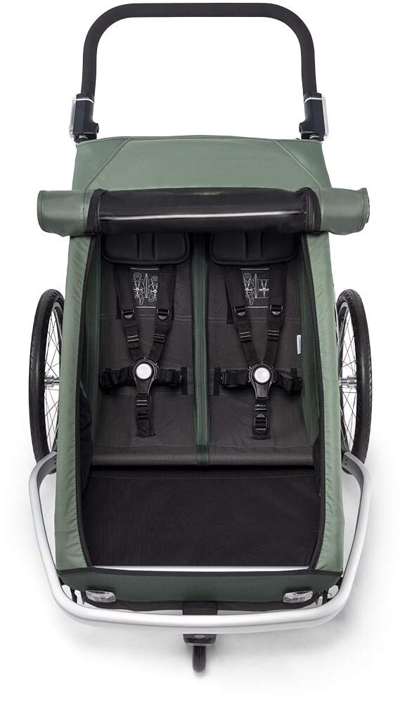 Croozer Unisex - Adult Vaaya Bicycle Trailer, Green, One Size