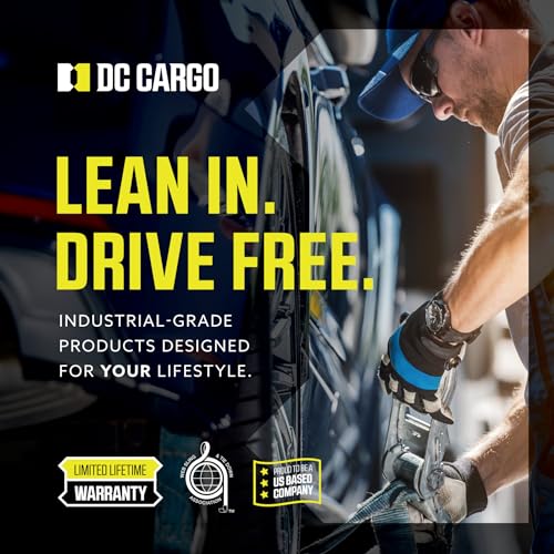 DC Cargo Ratchet Straps 4 Pack 1" x 15' - Tie Down Ratchet Straps Heavy Duty Tie-Downs w/Durable Polyester and Vinyl-Coated S Hooks | Tie Down Cargo Securely in Trucks Trailer, Motorcycle, Kayak