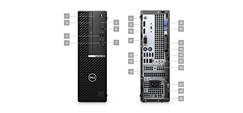 Dell OptiPlex 7000 7090 SFF Small Form Factor Desktop (2021) | Core i5-512GB SSD - 16GB RAM | 6 Cores @ 4.5 GHz - 10th Gen CPU Win 10 Pro