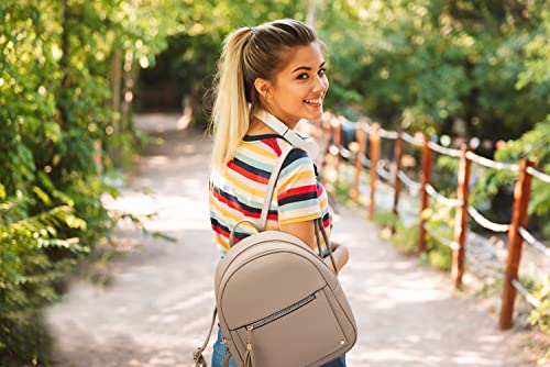 Montana West Anti Theft Backpack Purse for Women Backpack for Ladies with Secured Zipper & Tassel, MWC-104KH