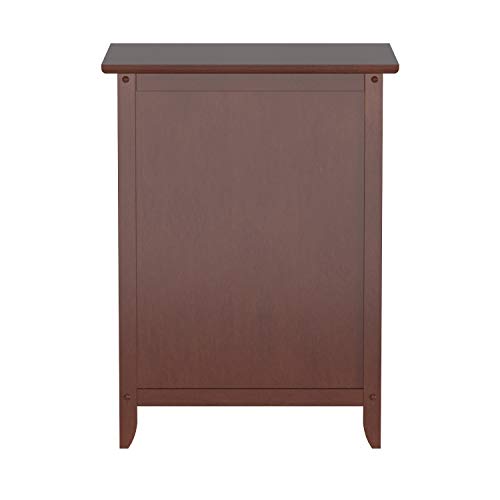 Winsome Wood Eugene Accent Table, Walnut