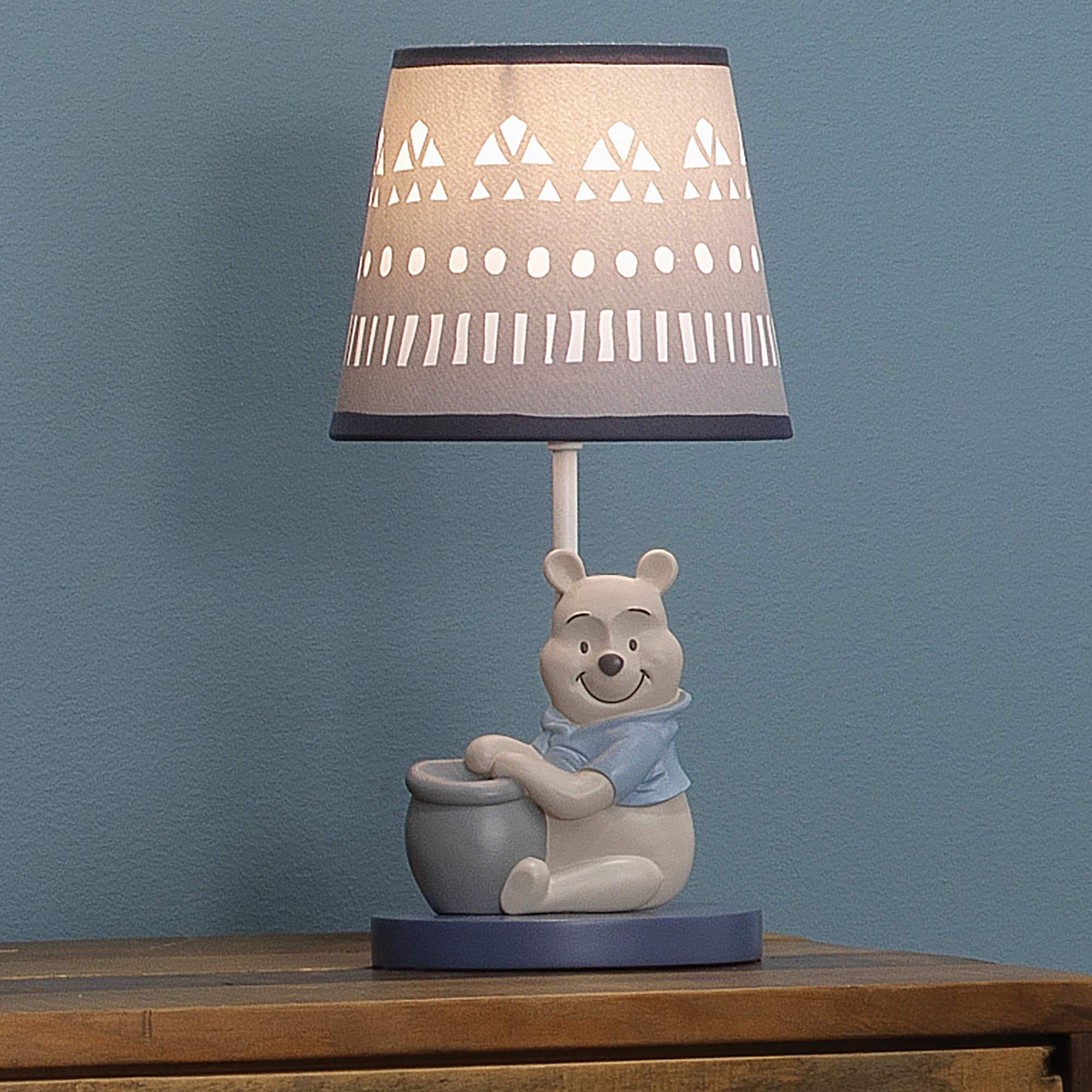 Disney Baby Forever Pooh Lamp with Shade & Bulb by Lambs & Ivy