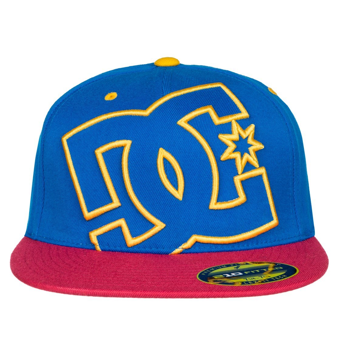 DC Men's Ya Heard Hat, Black/Red Stripe, Large/X-Large
